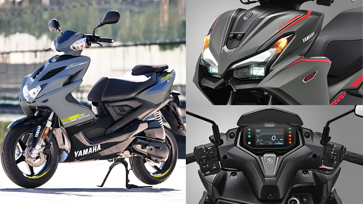 Yamaha Aerox Hybrid 2026: High-Tech Features, Mileage 50 kmpl & Price ...