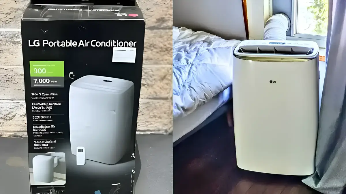2026 LG Electronics Portable AC: 14000 BTU, Quiet Mode & WiFi With 5 Yr ...